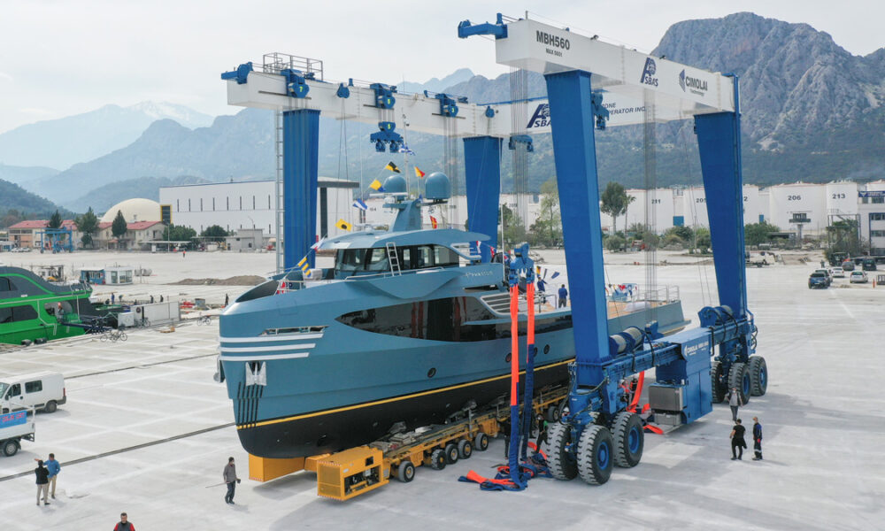 “PHI Phantom” Support Vessel Launched By Alia Yachts - Billionaire Toys