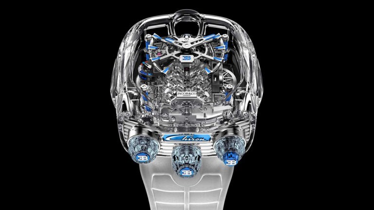 Jacob & Co Releases Four New Bugatti Chiron Tourbillon Watch Editions ...
